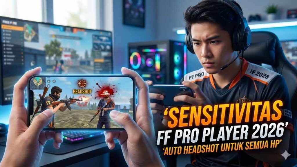 Sensitivitas FF Pro Player 2026 Auto Headshot untuk Semua HP